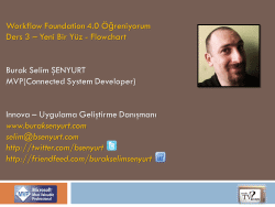 Burak Selim Şenyurt | Workflow Foundation Öğreniyorum - Ders 3 - Yeni ...